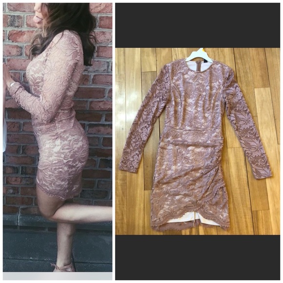 Windsor | Dresses | Windsors Florlal Lace Bodycon Party Dress | Poshmark